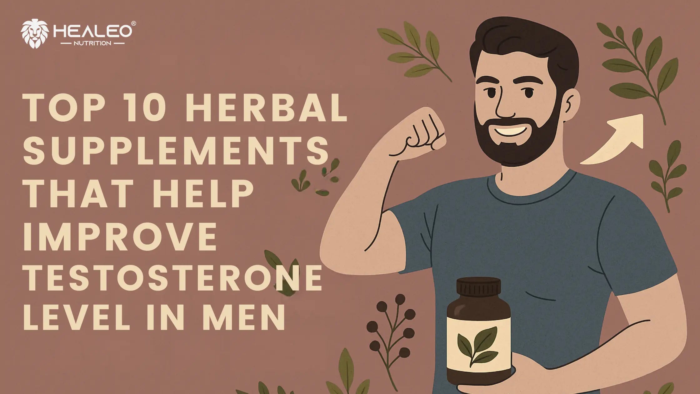 Top 10 Herbal Supplements That Help Improve Testosterone Level