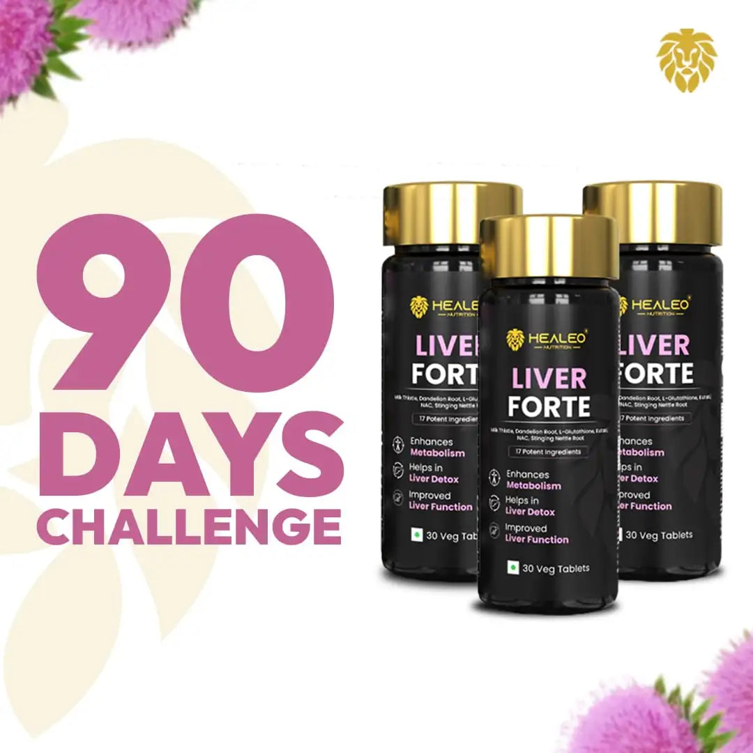 Liver Forte | 90 Day Fatty Liver Detox Challenge | Healeo Nutrition