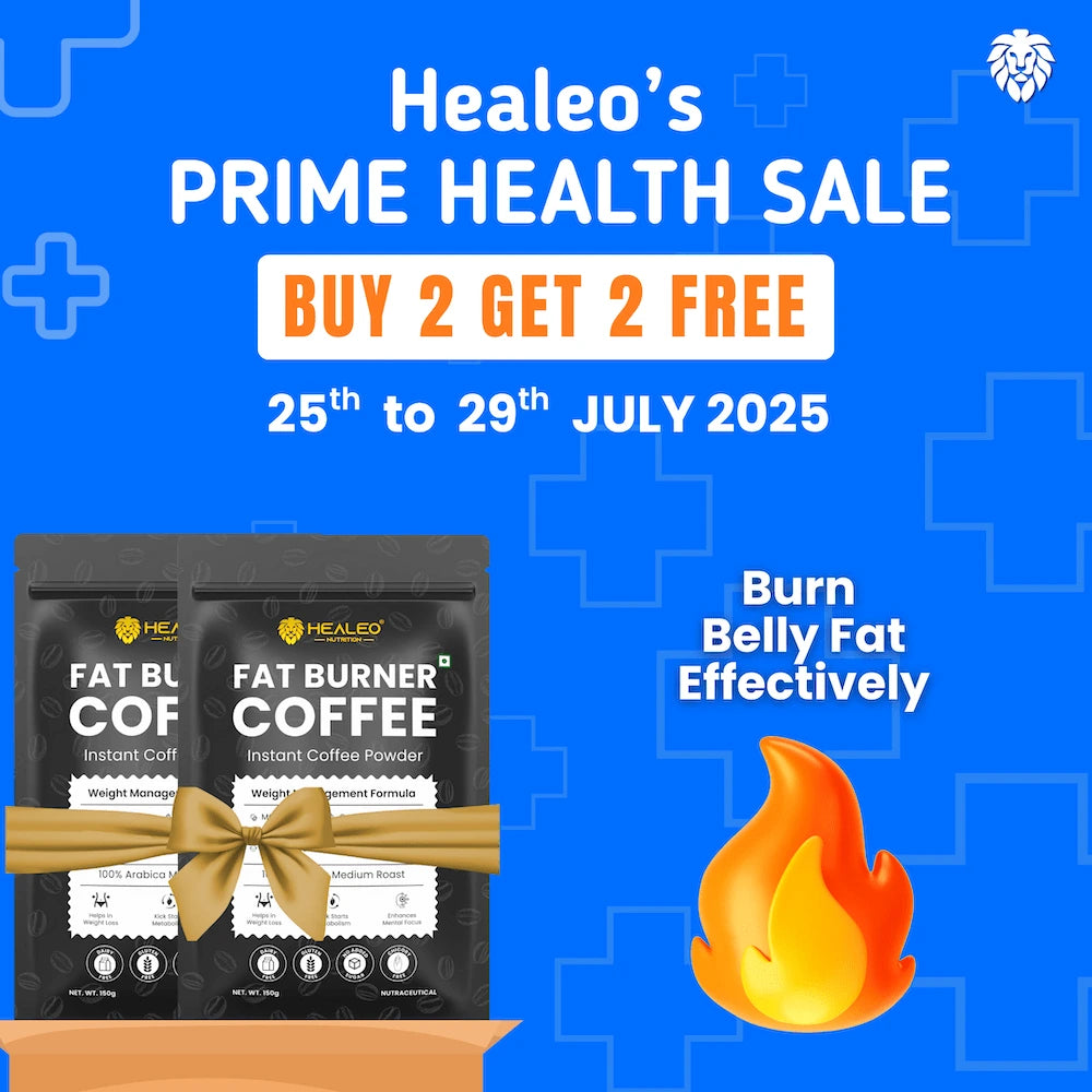Fat Burner Coffee | Natural Weight loss | Healeo Nutrition