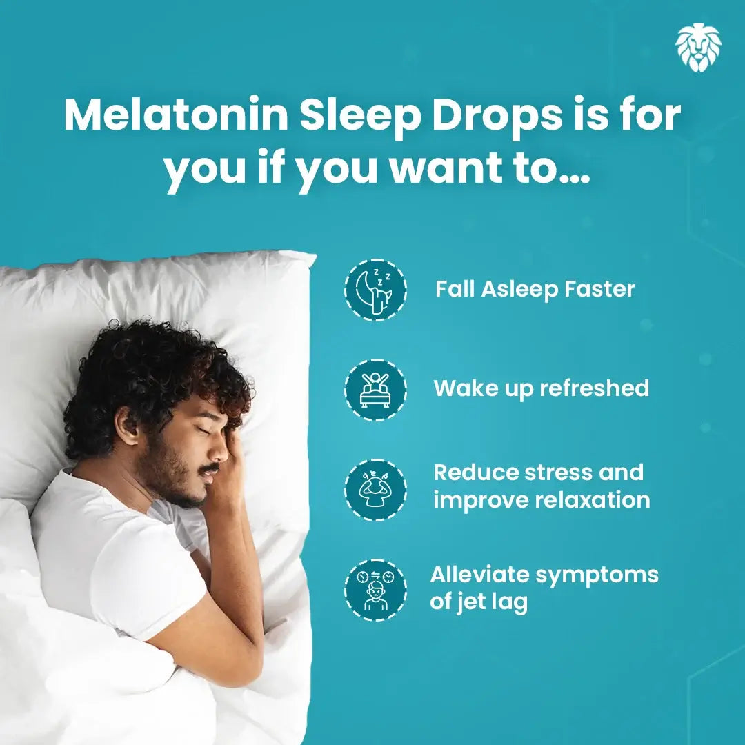 Melatonin+ Sleep Drops | Natural Sleep Aid